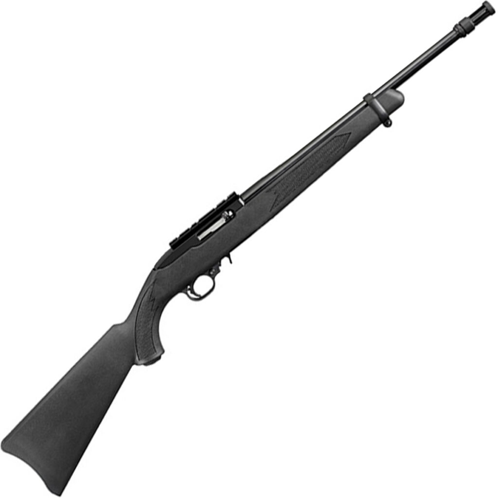 Ruger 10/22 Tactical Satin Black Semi Automatic Rifle - 22 Long Rifle ...