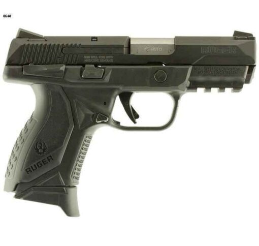 Ruger American Compact 45 Auto (ACP) +P 3.75in Black Pistol - 10+1 ...