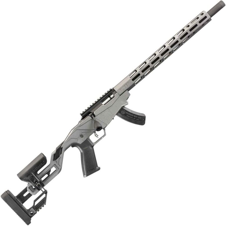 Ruger Precision Rimfire Tactical Gray Bolt Action Rifle - 22 Long Rifle ...