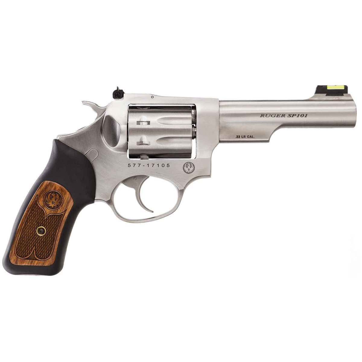 Ruger SP101 22 Long Rifle 4.2in Stainless Revolver - 8 Rounds For Sale ...